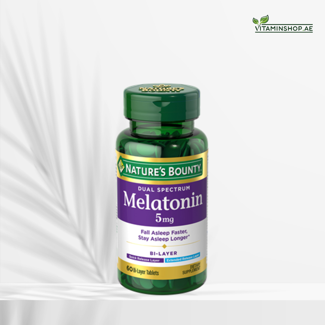Nature's Bounty Dual Spectrum Melatonin 5mg Tablets – vitaminshop-uae